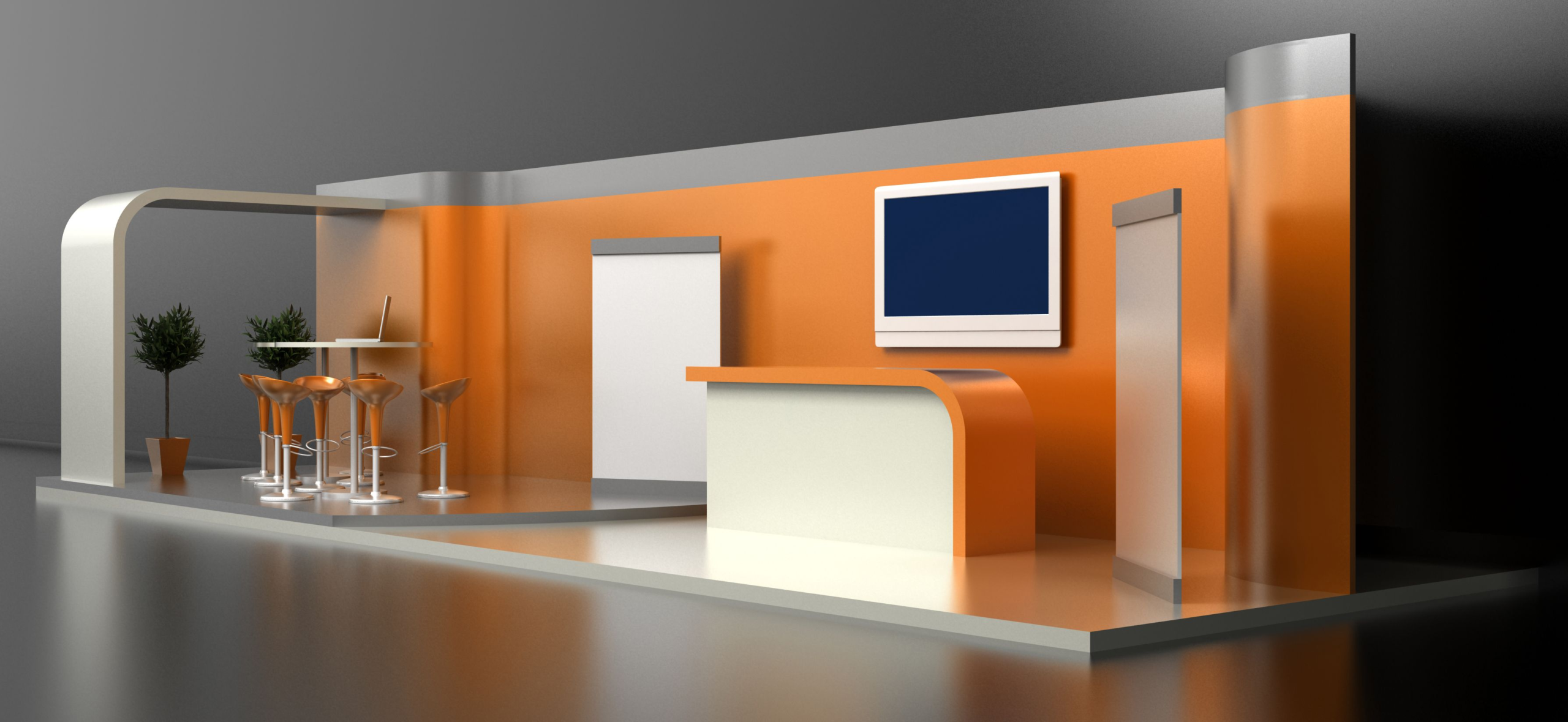 Pembuatan Booth di Mall